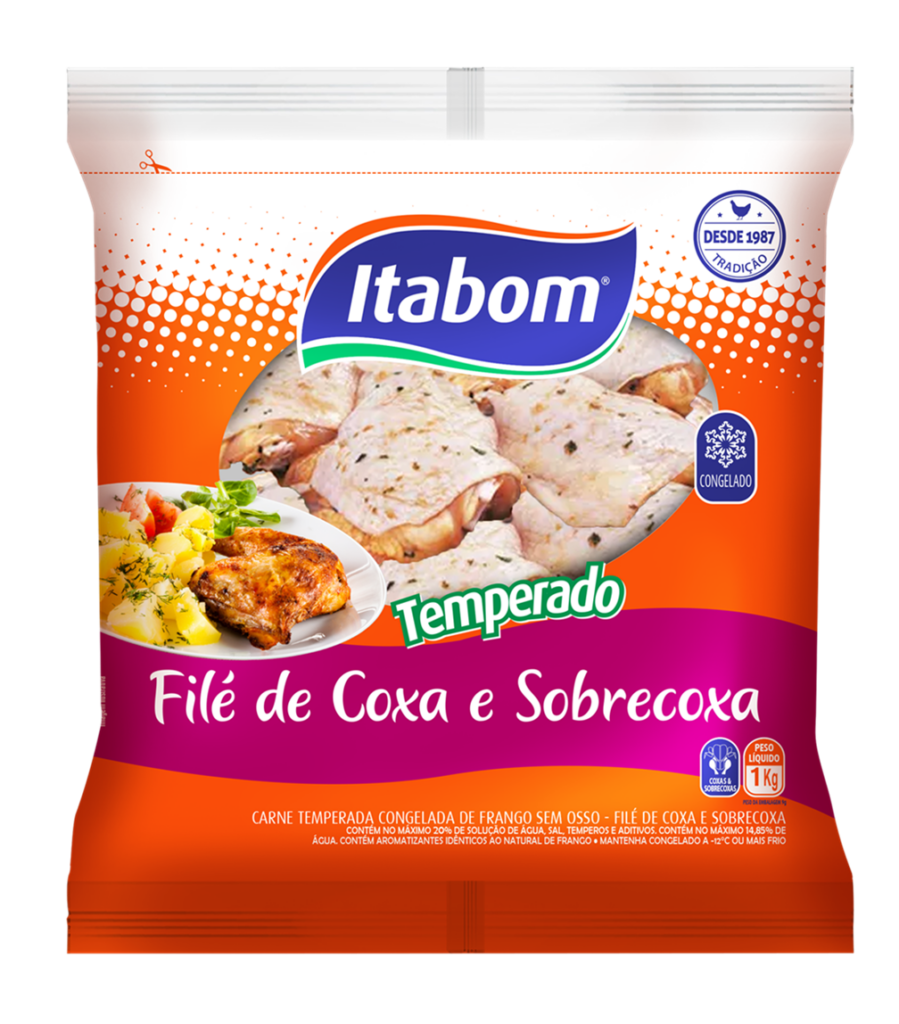 Filé de Coxa e Sobrecoxa 1kg - Itabom